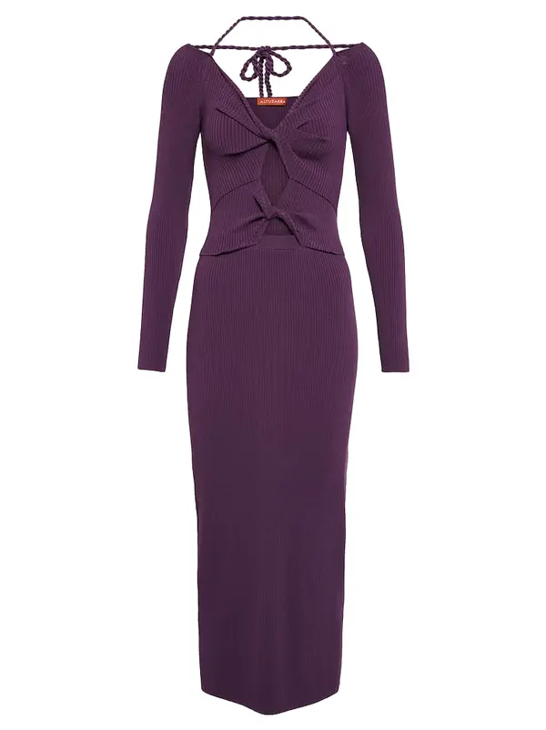 Altuzarra Fotia Cutout Gown - Purple