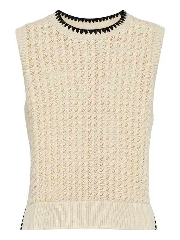 Varley Knit Tank Top - Neutrals
