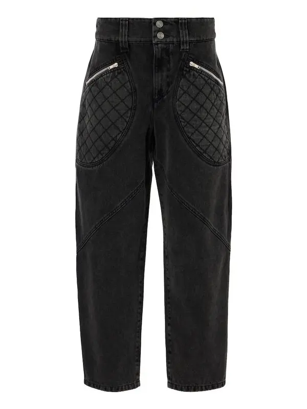 Isabel Marant Étoile Catarina Panelled Jeans - Black