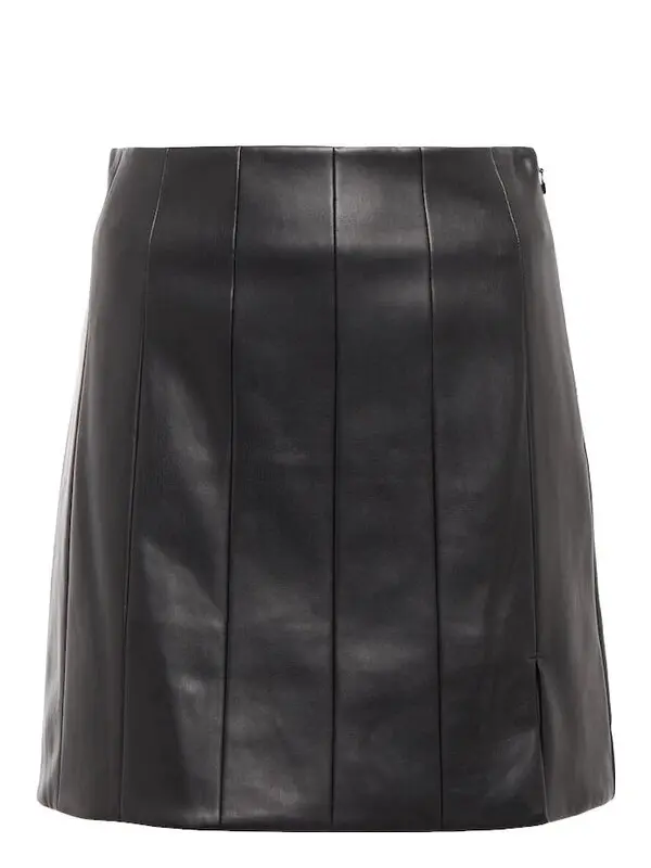 Staud Wells Mini Skirt - Black