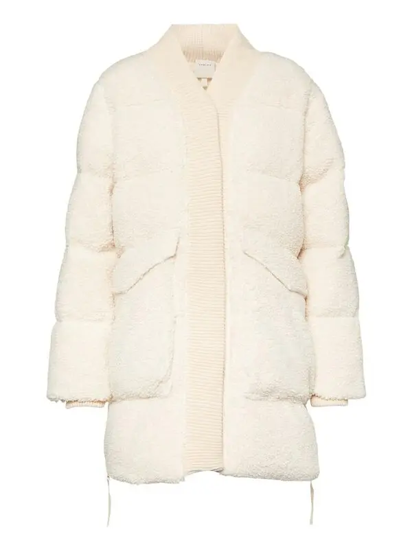 Varley Wynn Puffer Jacket In Sandshell - Beige