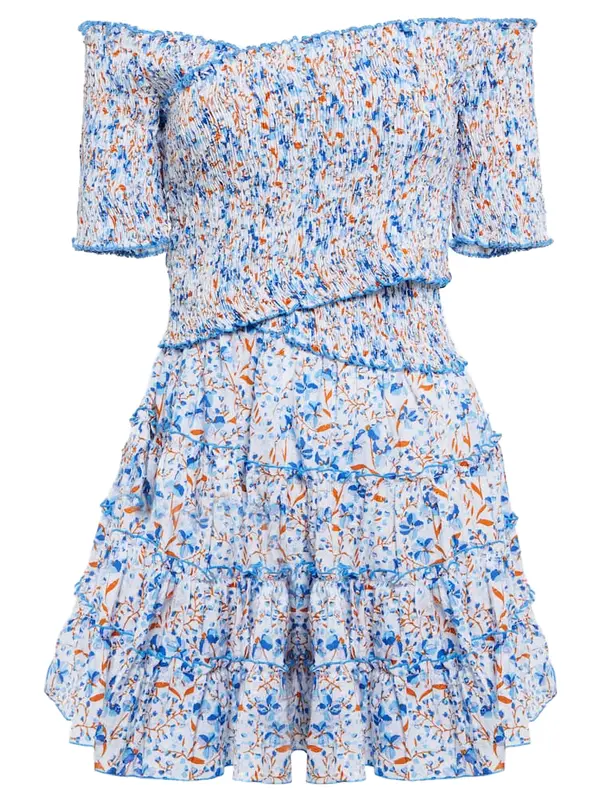 Poupette St Barth Soledad Mini Dress - Multicoloured