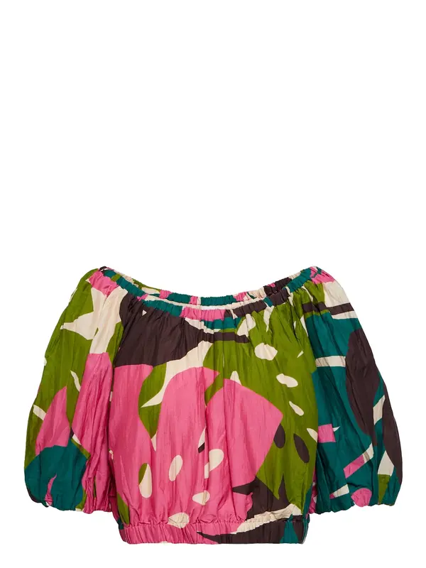 Velvet By Graham & Spencer Britney Printed Top - Multicoloured