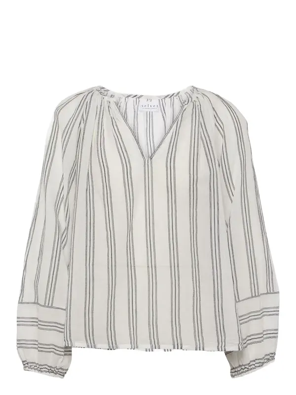 Velvet By Graham & Spencer Gianna Embroidered Top - Multicoloured