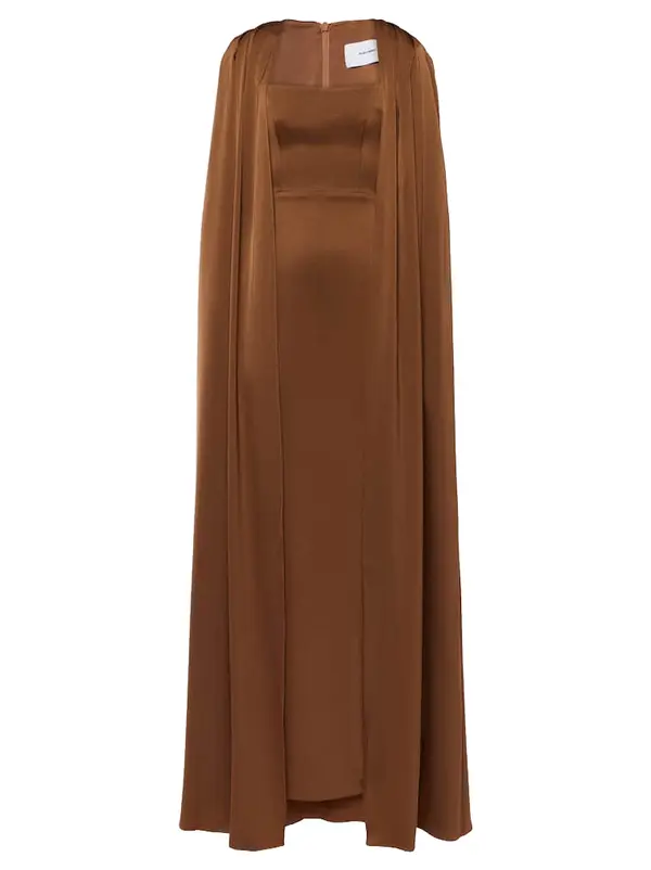 Alex Perry Caped Gown - Red