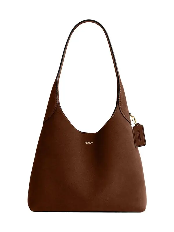 COACH Brooklyn Shoulder Bag - Brass/warm Brown