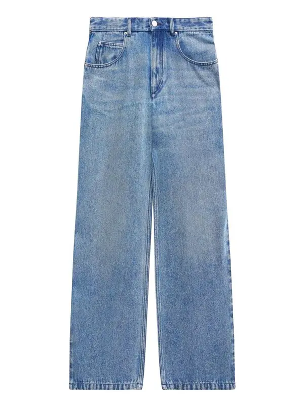 Isabel Marant Bymara Denim Pants - Light Blue