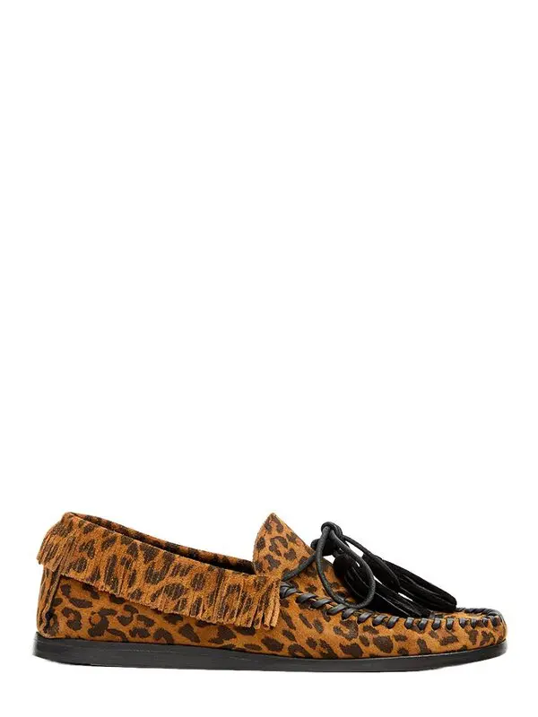 Isabel Marant Fitza Loafers - Leopard