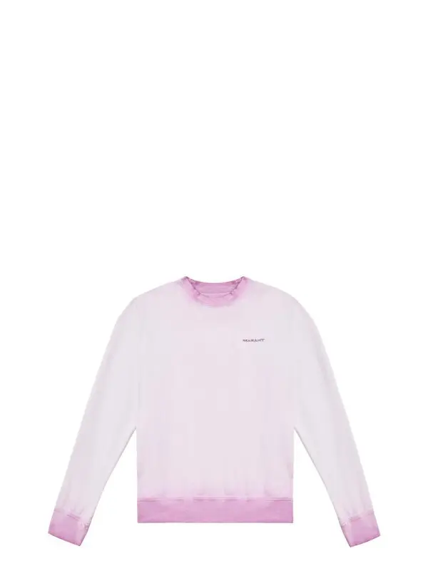 Isabel Marant Mikolo Logo Sweatshirt - Lilac