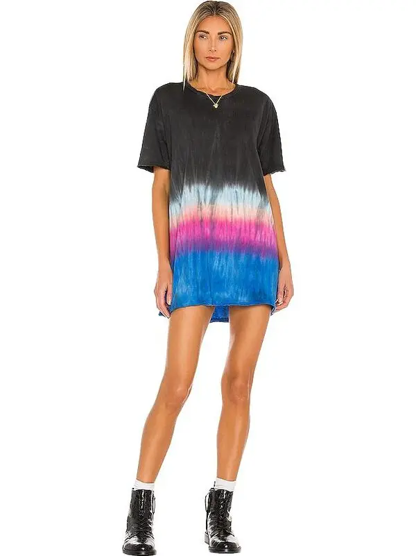 Michael Lauren Burman T-shirt Dress - Black