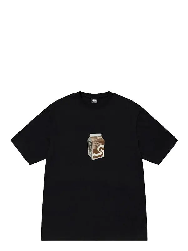 StÜssy Milk Tee Shirt - Black