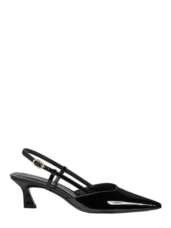 STUART WEITZMAN Vinnie 50mm Patent Leather Pumps - Black