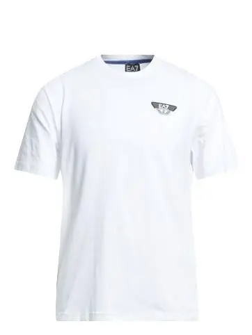 EA7 T-shirt Size Cotton, Elastane - White