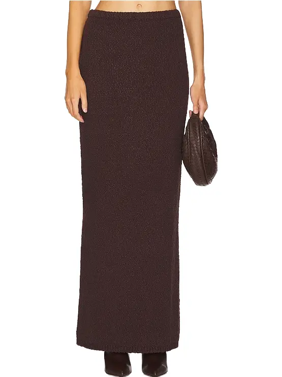 LOVERS AND FRIENDS Agnese Maxi Skirt - Brown