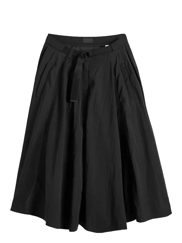 Moncler Belted Skirt - Black