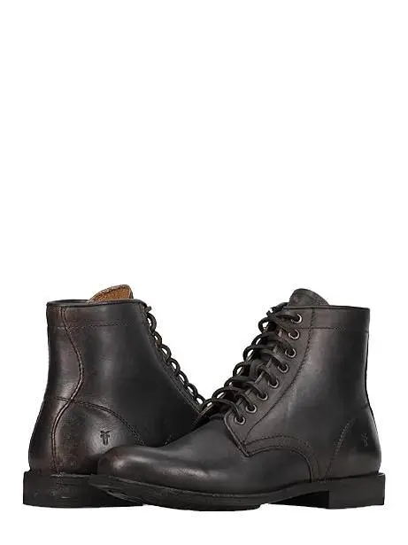THE FRYE COMPANY Tyler Flex Lace Up Boots - Black