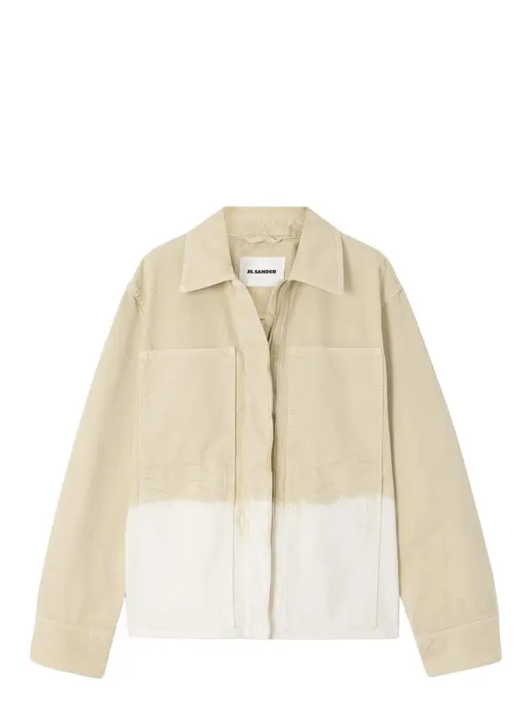 JIL SANDER Dégradé Denim Jacket - Neutrals