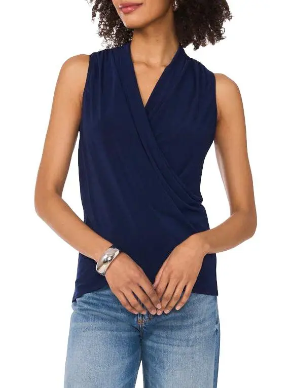 Vince Camuto Crossover Tank - Classic Navy