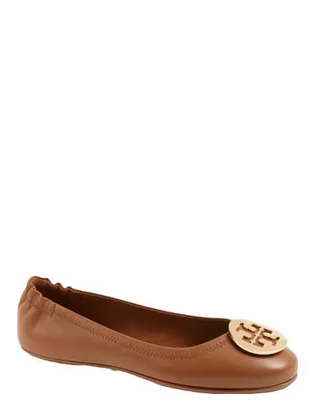 Tory Burch Minnie Travel Ballet Flat - Royal Tan