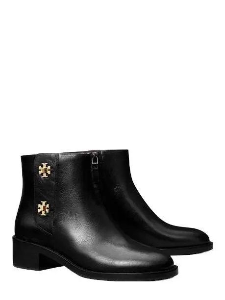Tory Burch T Lock Bootie - Perfect Black