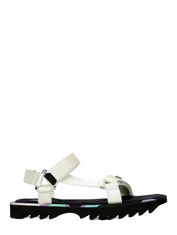 Emilio Pucci Crush Sandals - White