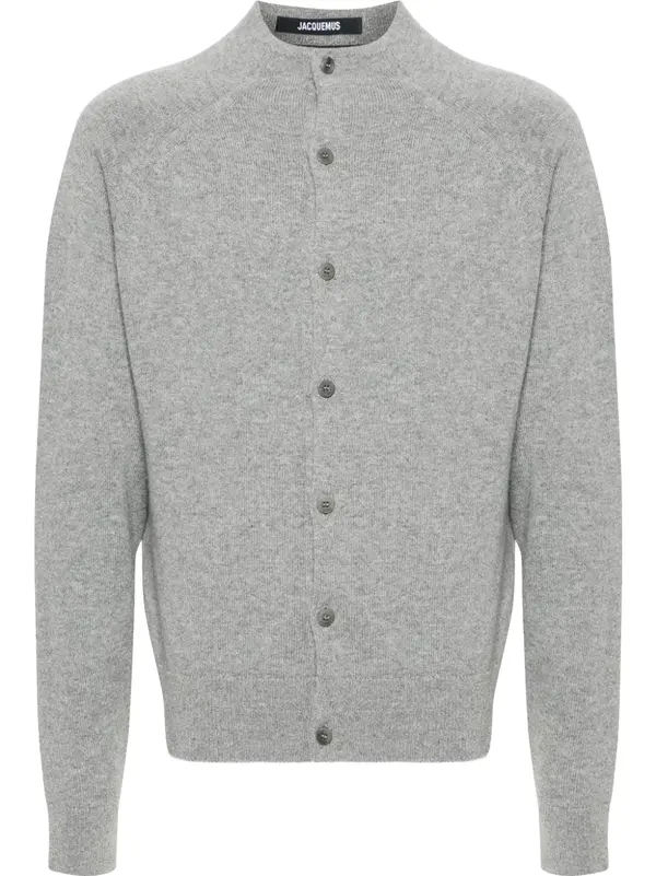 Jacquemus Le Cardigan Pittato - Grey