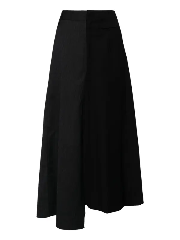 JNBY Spliced A-line Skirt - Black