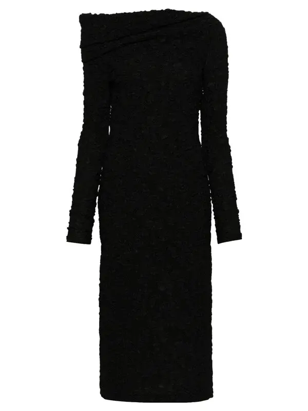 Givenchy Off-shoulder Maxi Dress - Black