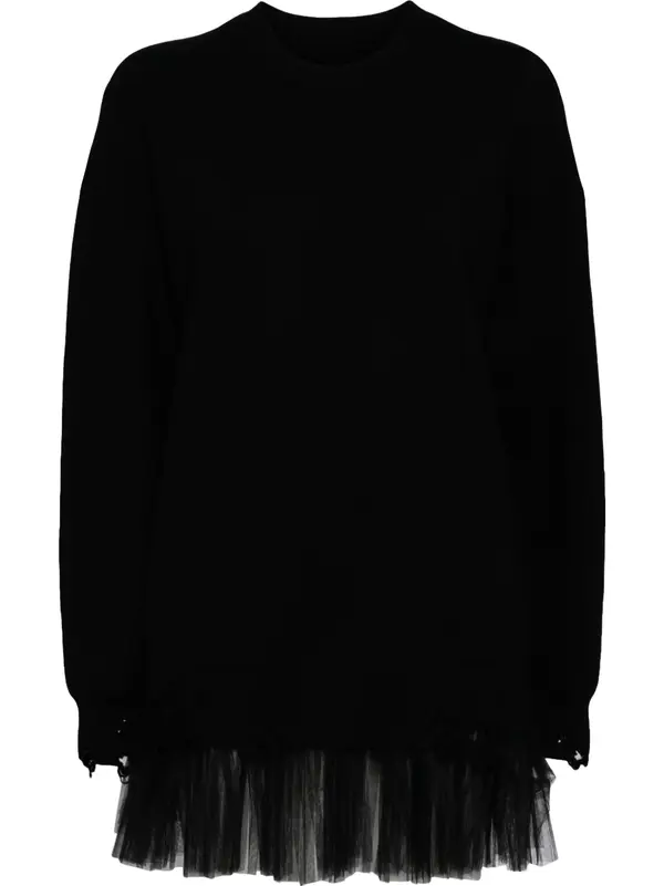 JNBY Long-sleeved Sweater Dress - Black