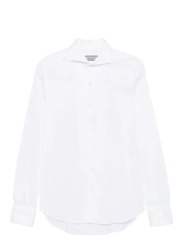 Canali Cotton Shirt - White