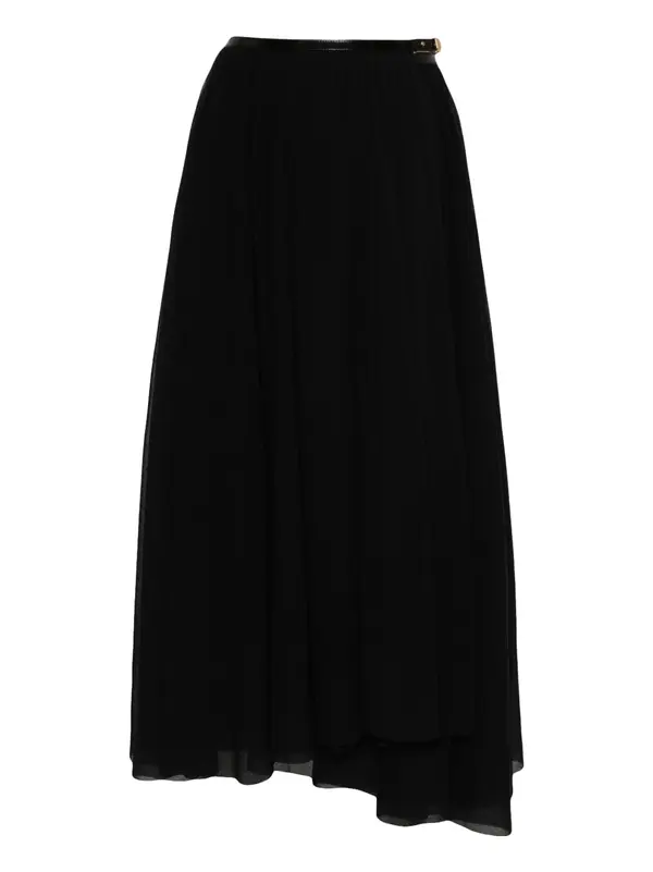 Philosophy Di Lorenzo Serafini Belted Midi Skirt - Black