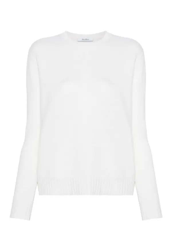 Max Mara Viglio Sweater - White