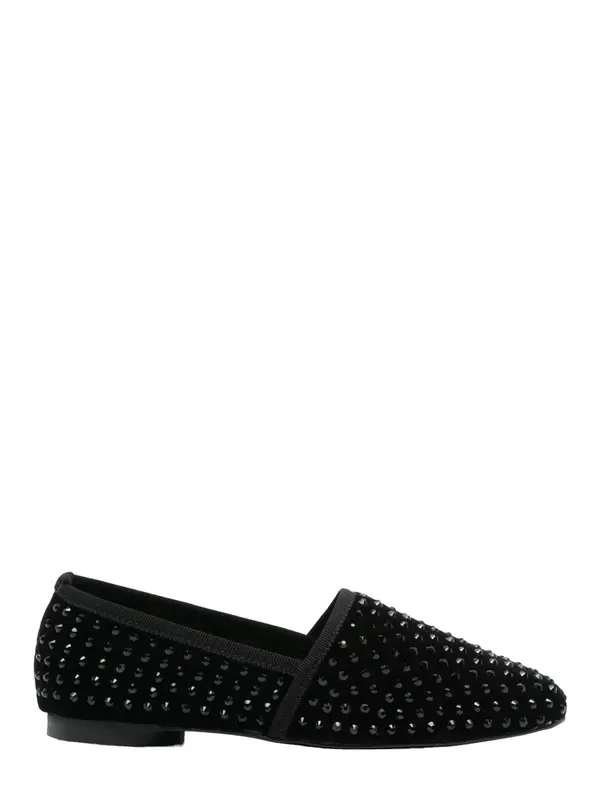 CastaÑer Rhinestone-embellished Ballerinas - Black