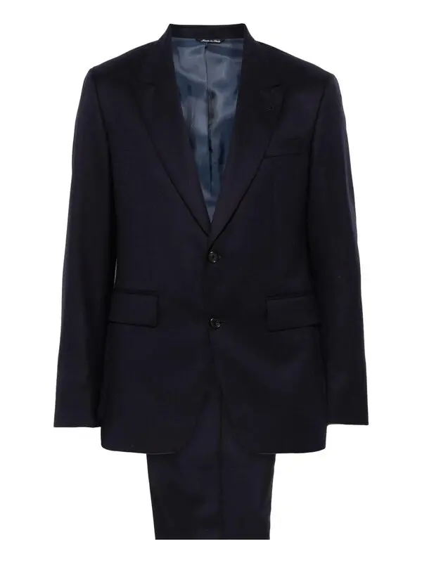 REVERES 1949 Virgin Wool Suit - Blue
