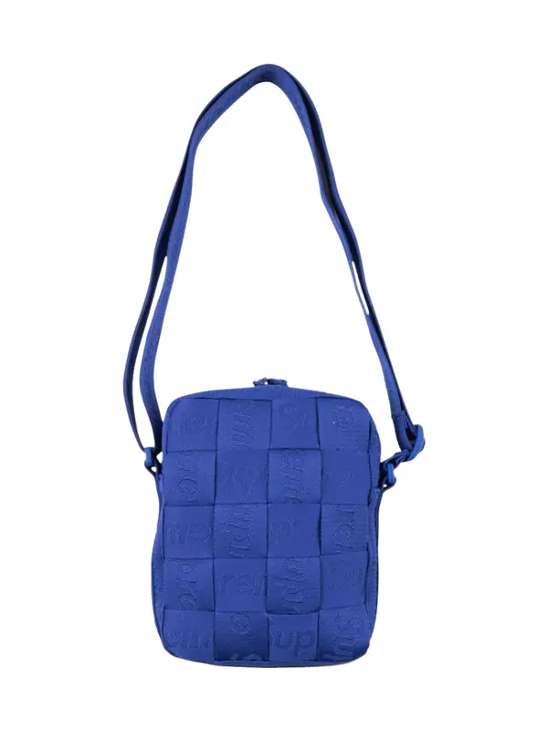 Supreme Woven Shoulder Bag - Blue