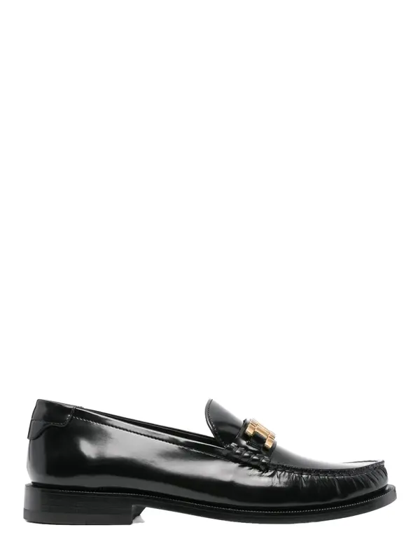 Victoria Beckham Mila Chain Loafers - Black