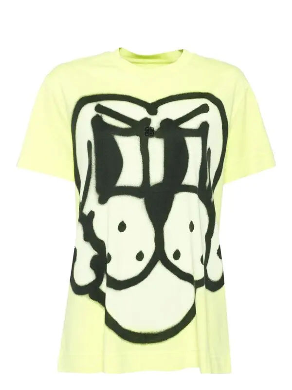 Givenchy Graphic-printed T-shirt - Green