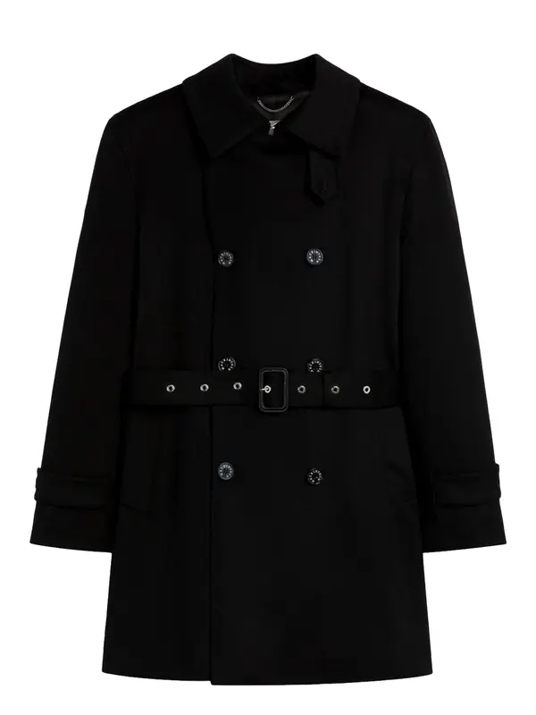 Mackintosh Fetlar Trench Coat - Black