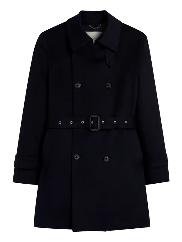 Mackintosh Fetlar Trench Coat - Blue