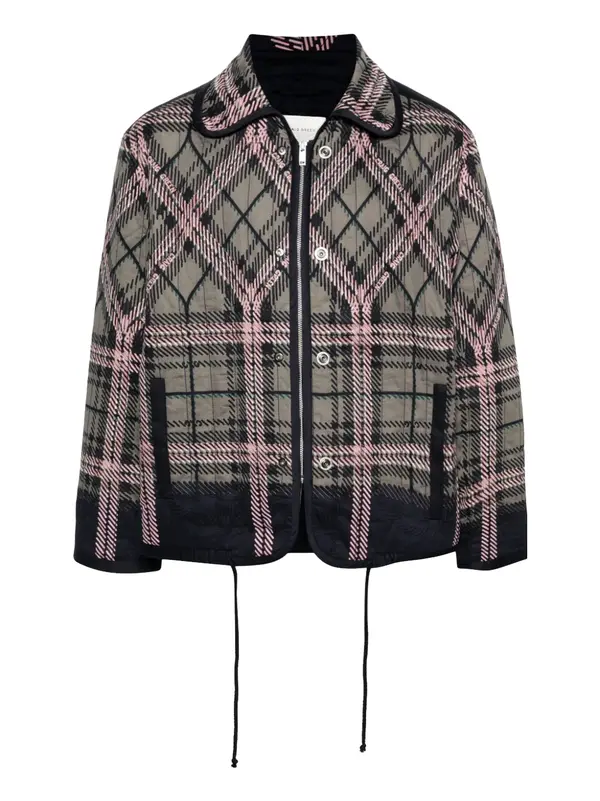 CRAIG GREEN Plaid Check Jacket - Black