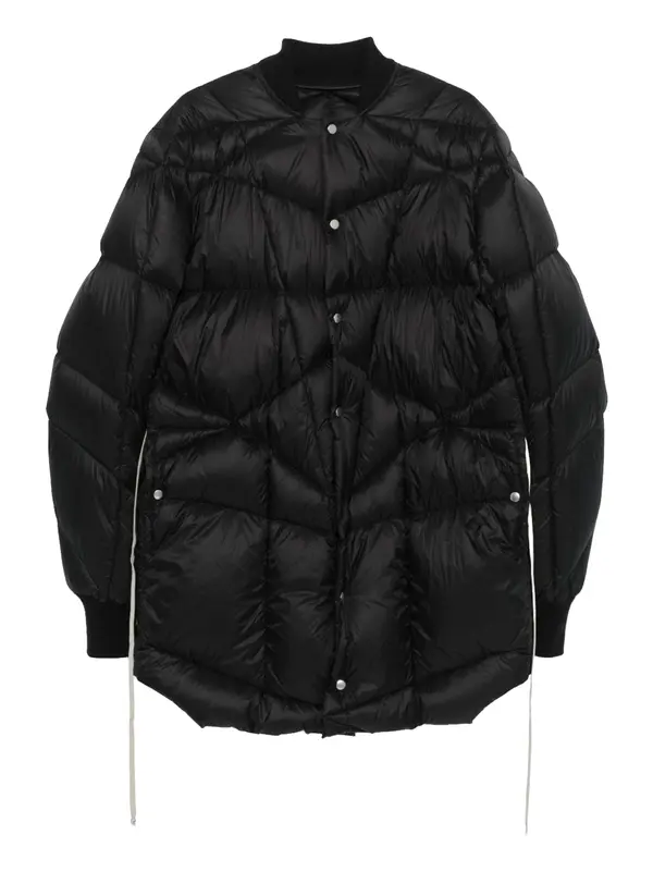 Rick Owens Flight Liner Down Coat - Black