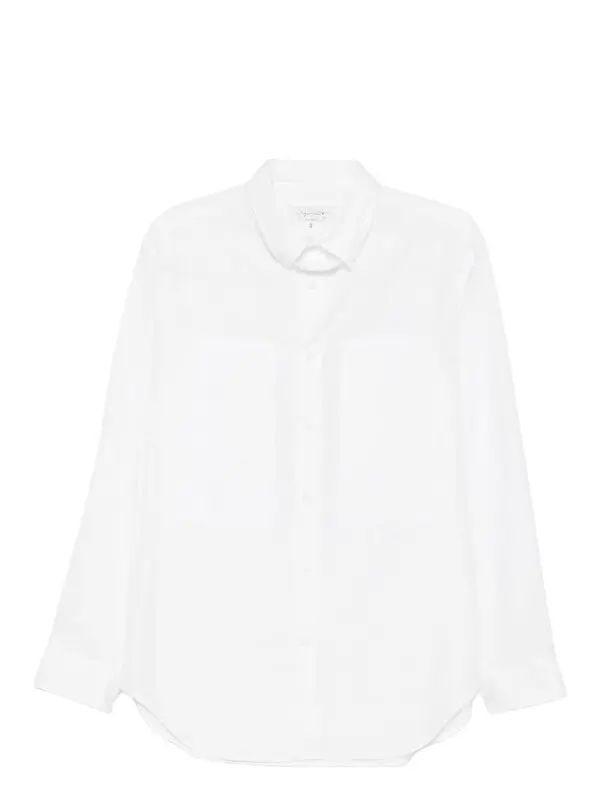Yohji Yamamoto Strap-detail Shirt - White