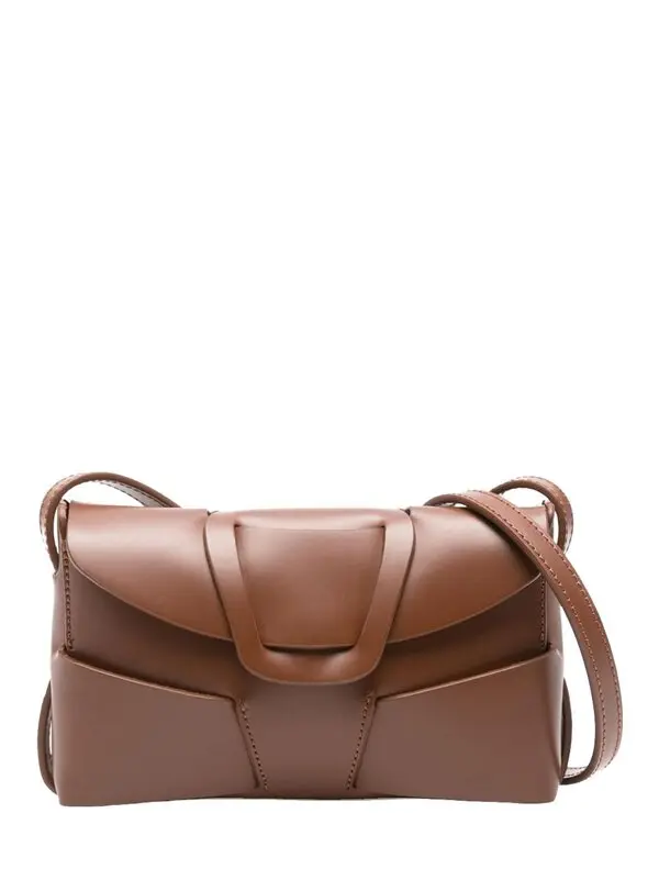 Hereu Mabra Leather Mini Bag - Brown