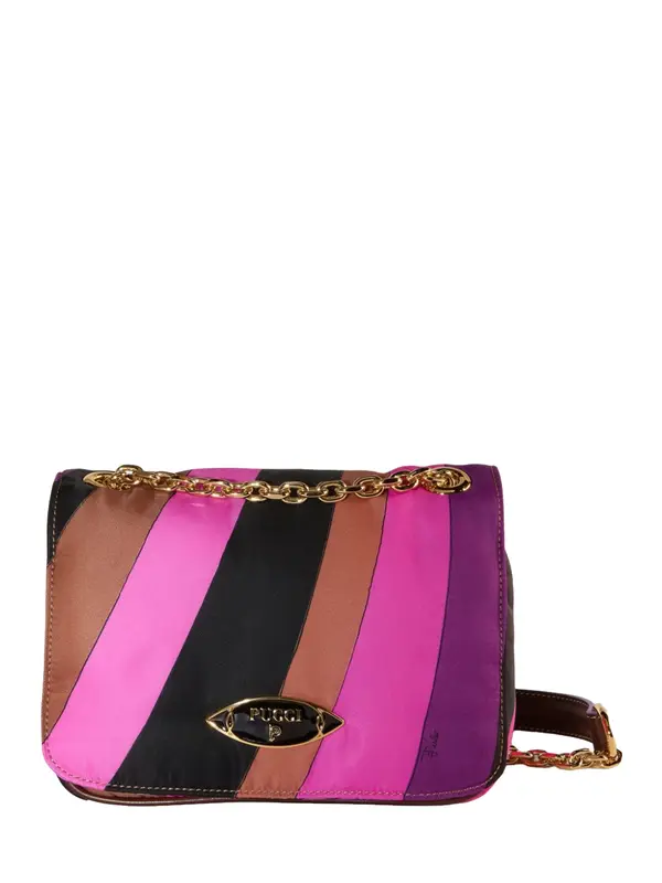 Emilio Pucci Graphic-print Crossbody Bag - Pink