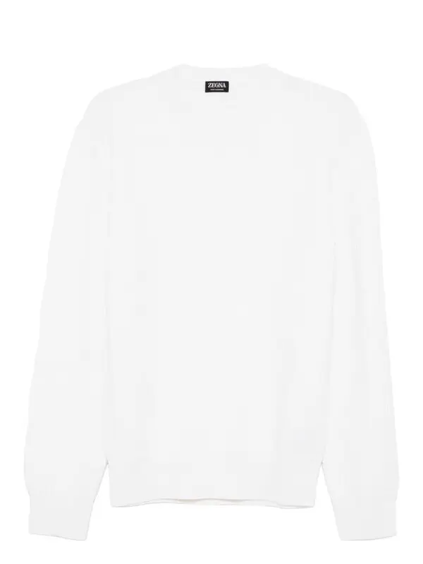 Zegna Cashmere Sweater - Neutrals