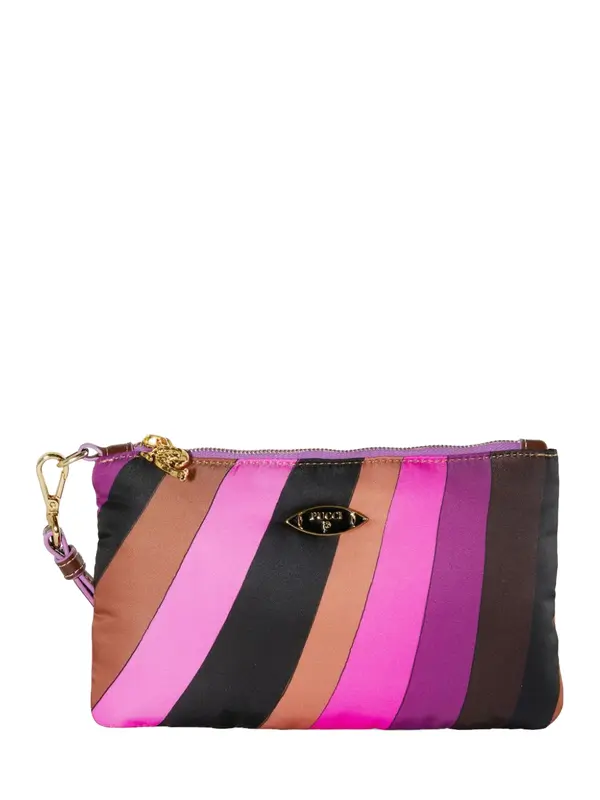Emilio Pucci Graphic Print Clutch - Pink
