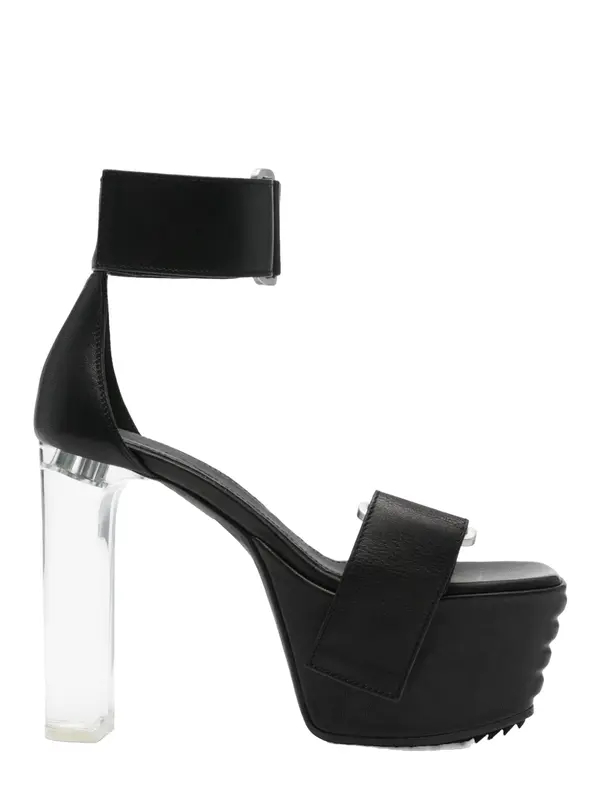 Rick Owens 125mm Banana Sandals - Black