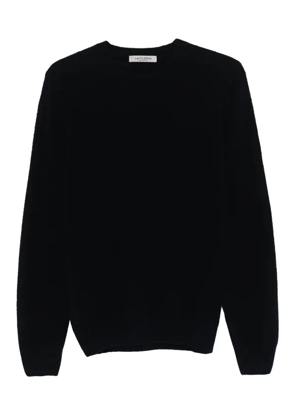 FILERIA Bouclé Sweater - Blue