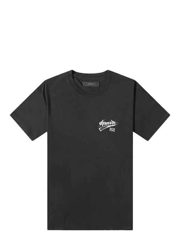 Amiri 22 Jersey Tee Shirt Tee Shirt - Black