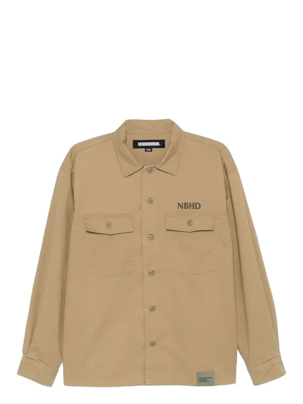 NEIGHBORHOOD Bdu Long-sleeves Shirt - Neutrals
